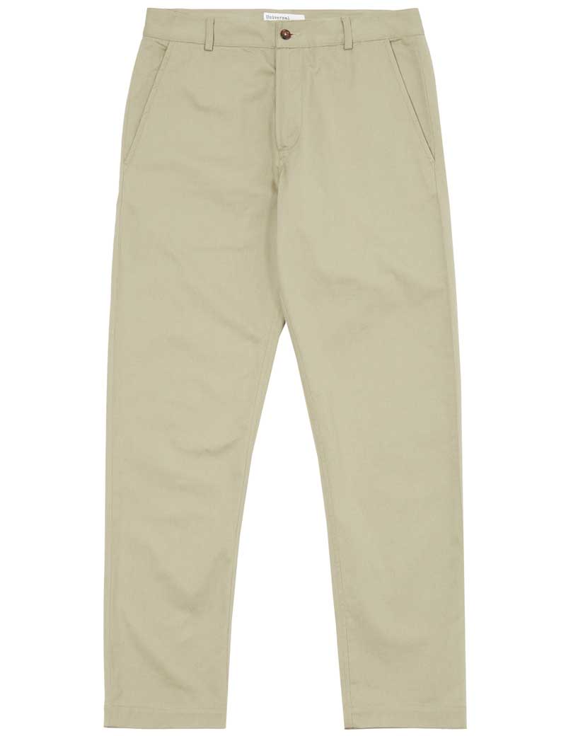 UNIVERSAL WORKS ASTON PANT STONE TWILL - UNIFORM RESEARCH